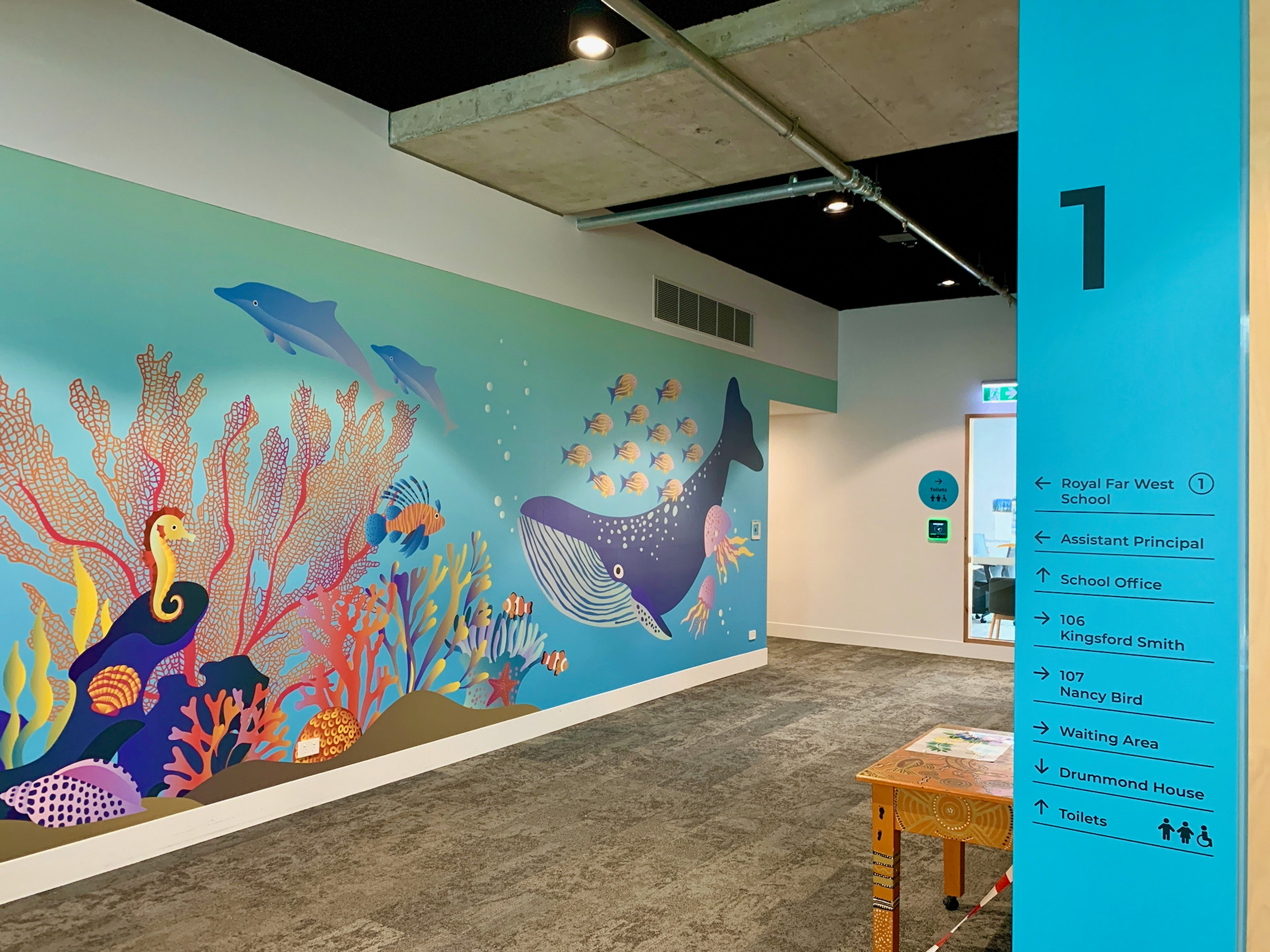 Wayfinding murals | Artika International