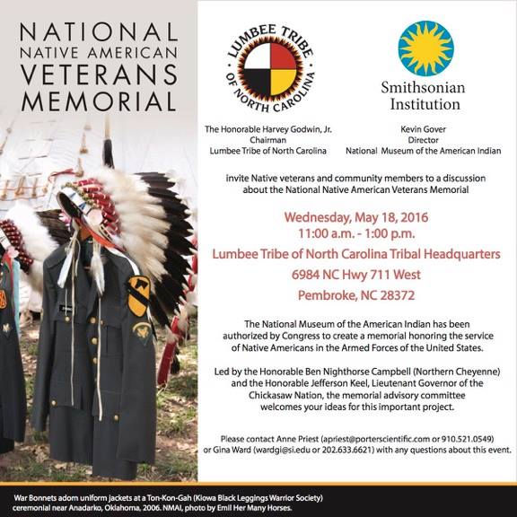 National Native American Veterans Memorial Program