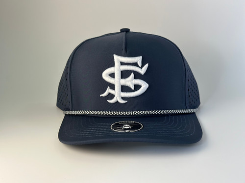 SF Seals Navy Rope Premium Snapback Hat | Bay Area Fire Store