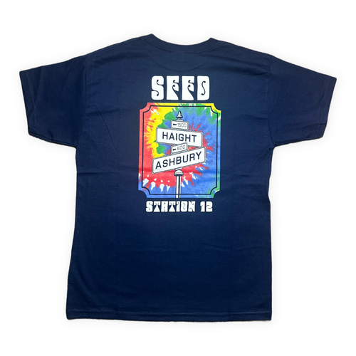 SFFD St. 12 Youth Navy T-Shirt | Bay Area Fire Store