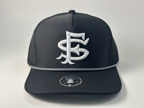 SF Seals Black Rope Premium Snapback Hat | Bay Area Fire Store