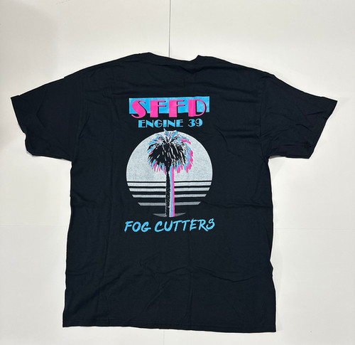 SFFD St. 39 "Fog Cutter" Black T-Shirt | Bay Area Fire Store