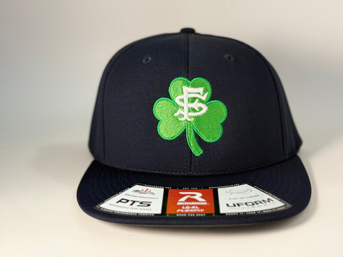 SF Seals Shamrock Navy Flex Fit Hat | Bay Area Fire Store