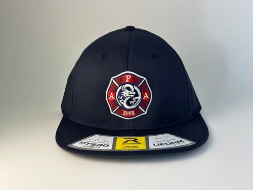 Asian Firefighters Association Dragon Navy Flex Fit Hat | Bay Area Fire ...