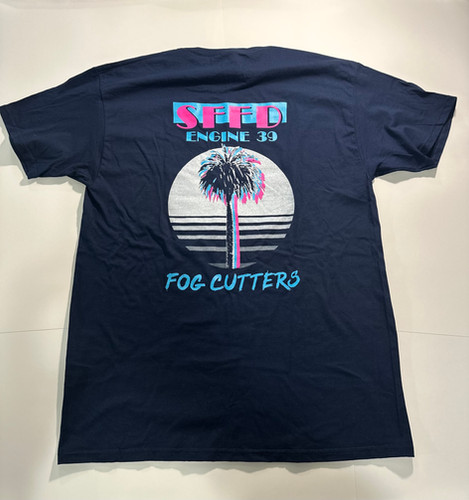 SFFD St. 39 "Fog Cutters" Navy T-shirts | Bay Area Fire Store