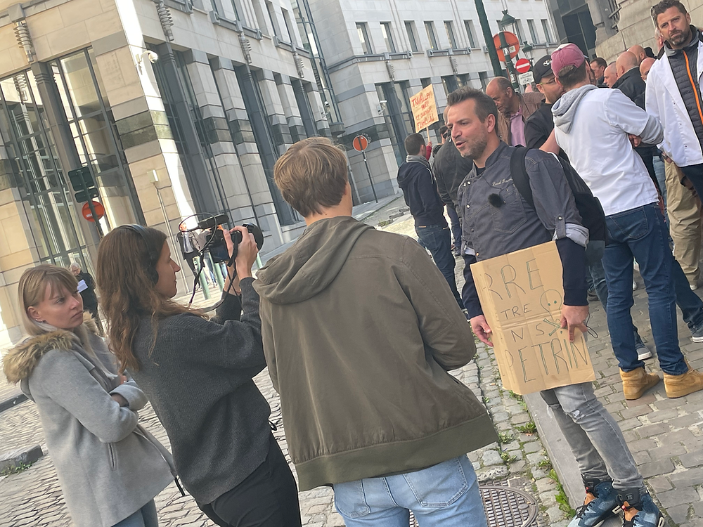 Quand la profession sort dans la rue