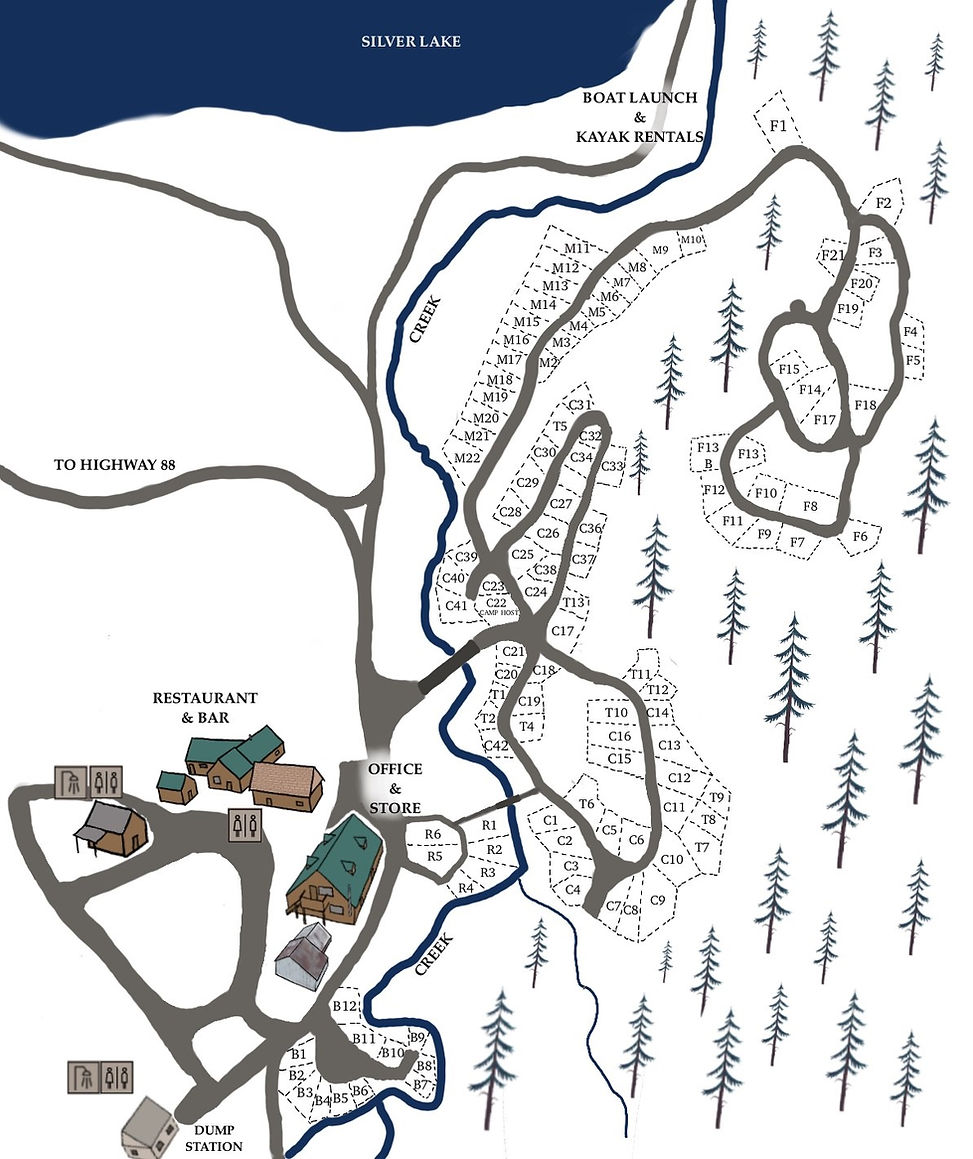 Camp Map | Plasses Resort