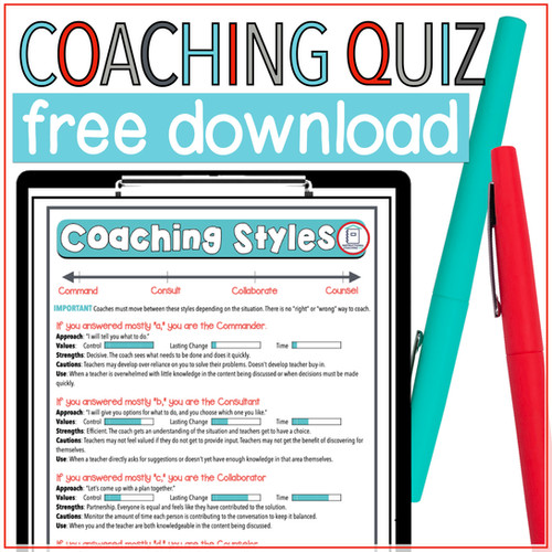 Instructional Coaching Styles Quiz | Instructional Coach