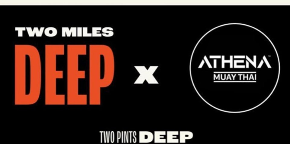 Two Pints Deep x Athena Muay Thai