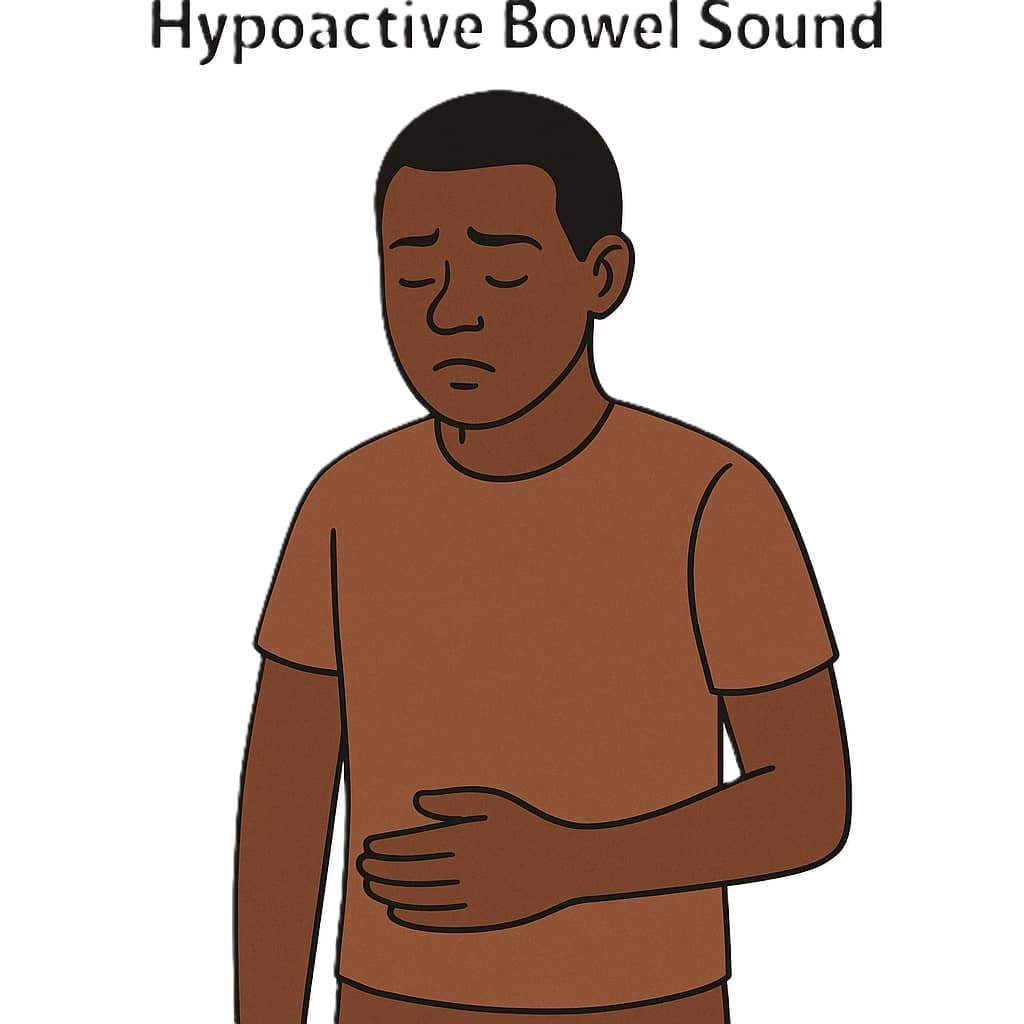 Hypoactive bowel sounds| ULY CLINIC