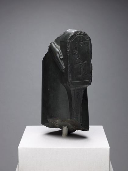 Naophoros with the Goddess Neith in Relief