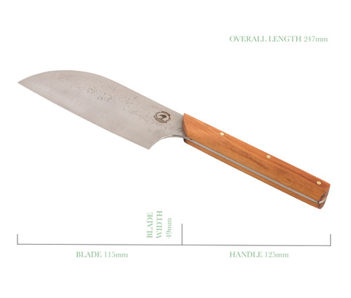 Lindy Loo Mini Santoku | Kiwi Blade