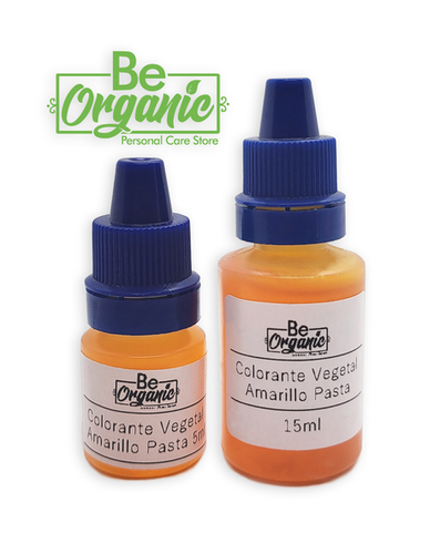 Colorante vegetal amarillo pasta | beorganic-colombia