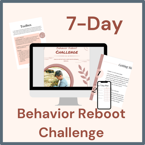 7-Day Behavior Reboot Challenge | Kids In Bloom Occupa