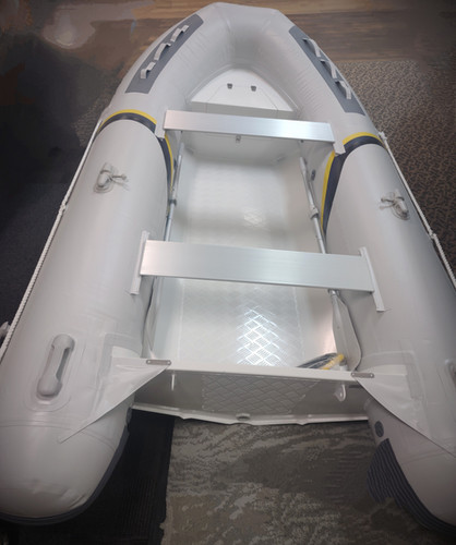 12'6" Aluminum RIB w/Deck and Locker (ALA380L) | NA_Inflatables