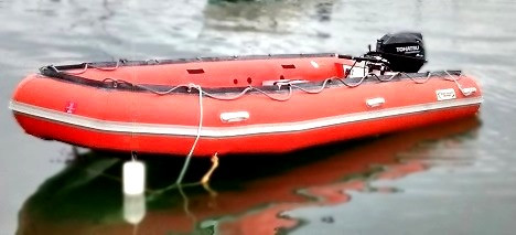 17' Inflatable Keel, Fire Rescue Boat | NA_Inflatables