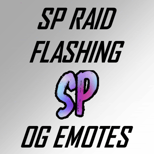 SP OG RAID - ANIMATED EMOTE | Streamers Paradise