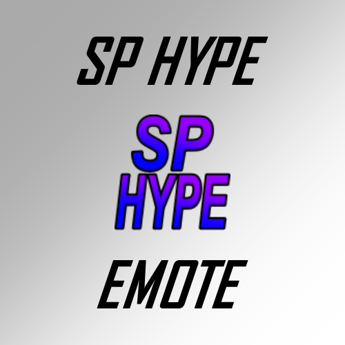 SP HYPE! SINGLE EMOTE | Streamers Paradise