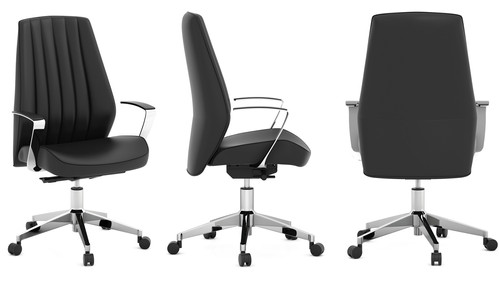 Genuine Leather Office Desk Conference Chairs