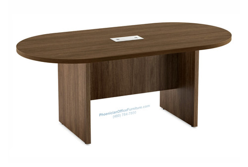 6 ft Racetrack or Oval Conference Table in 9 Colors