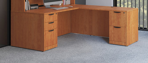 Small L Shaped Desk by Phoenician Office Furniture