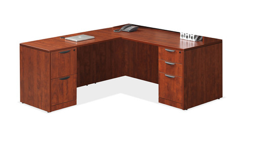 L Shaped Desk by Phoenician Office Furniture