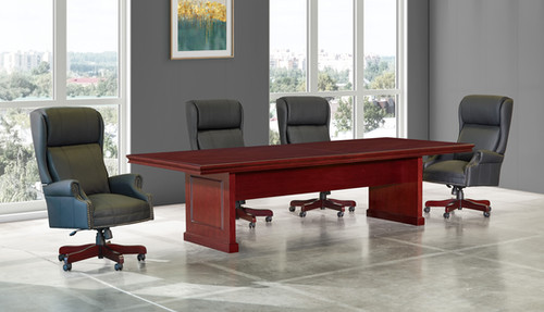 Luxurious and Opulent Wooden Conference Tables 12ft