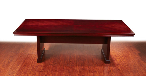 10 ft Wooden Conference Table in Cherry Wood Finish