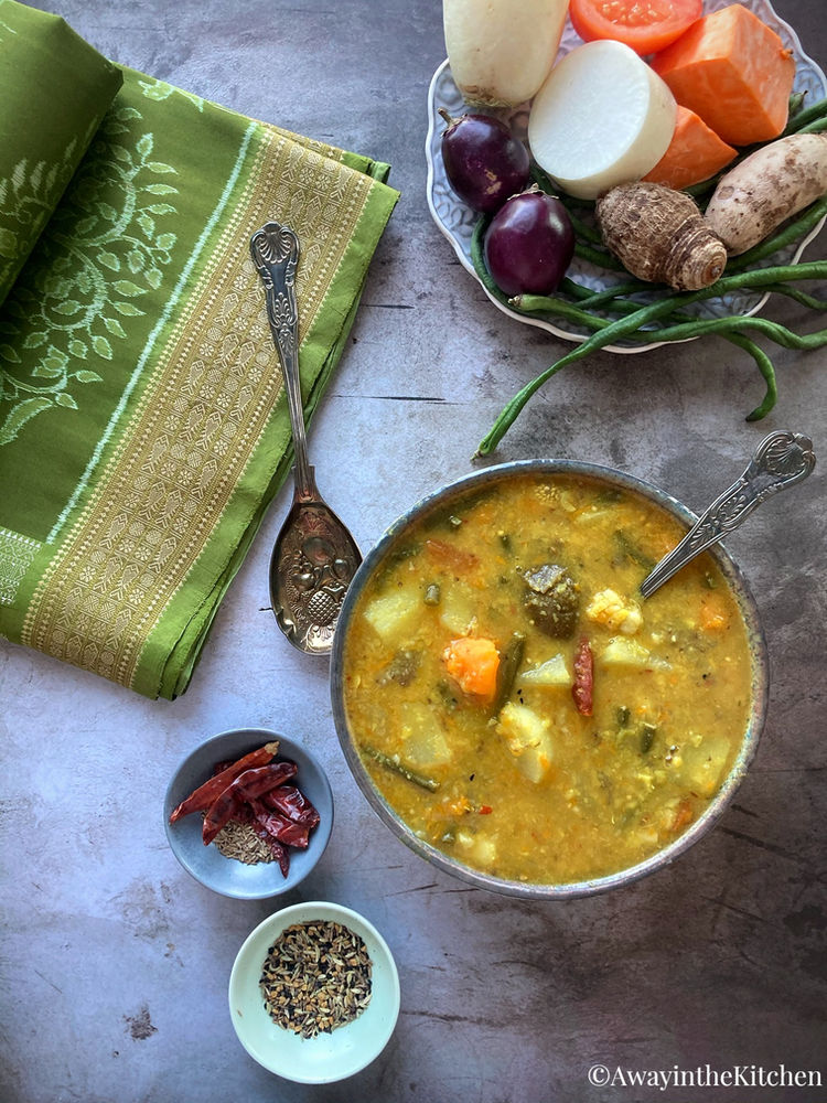 Dalma: An Odia Style Preparation of Lentils with Vegetables — 2 Ways