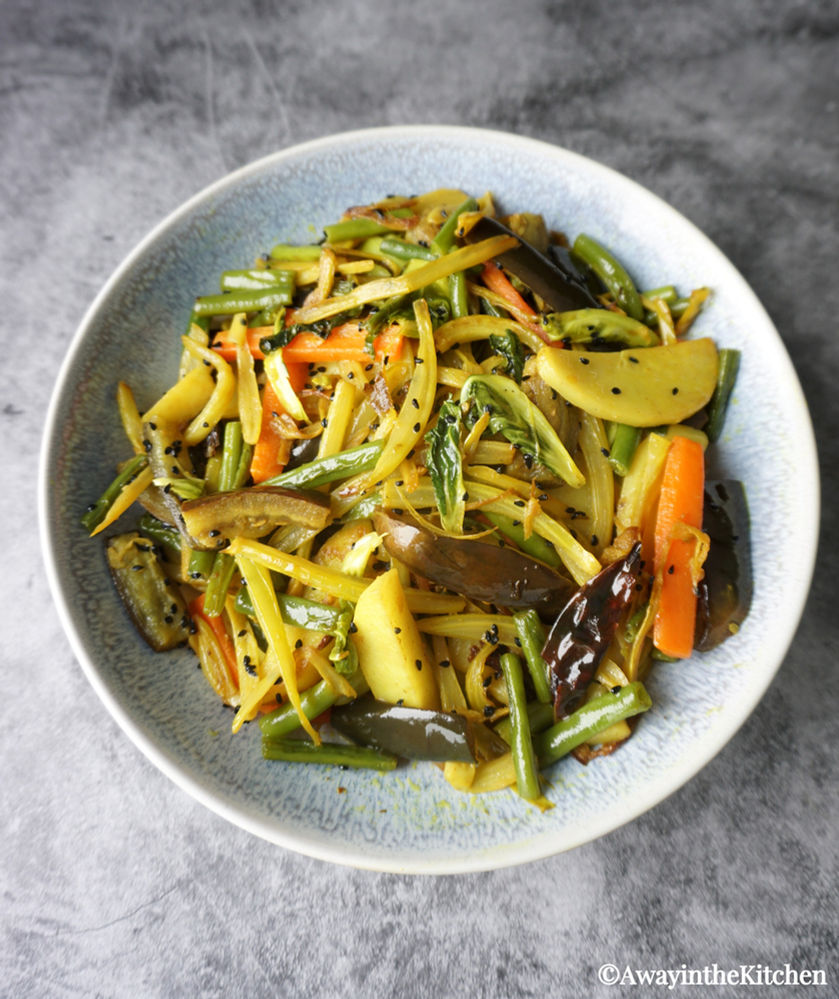 Chorchori | Charchari: A Bengali Style of Cooking Mixed Vegetables