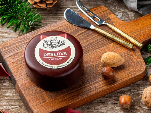 Reserva – Caramelised Onion & Rioja Cheddar Cheese | The Waxed Cheese Com
