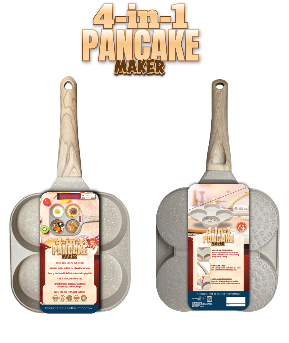 4 IN 1 PANCAKE MAKER | Innovative Ideas