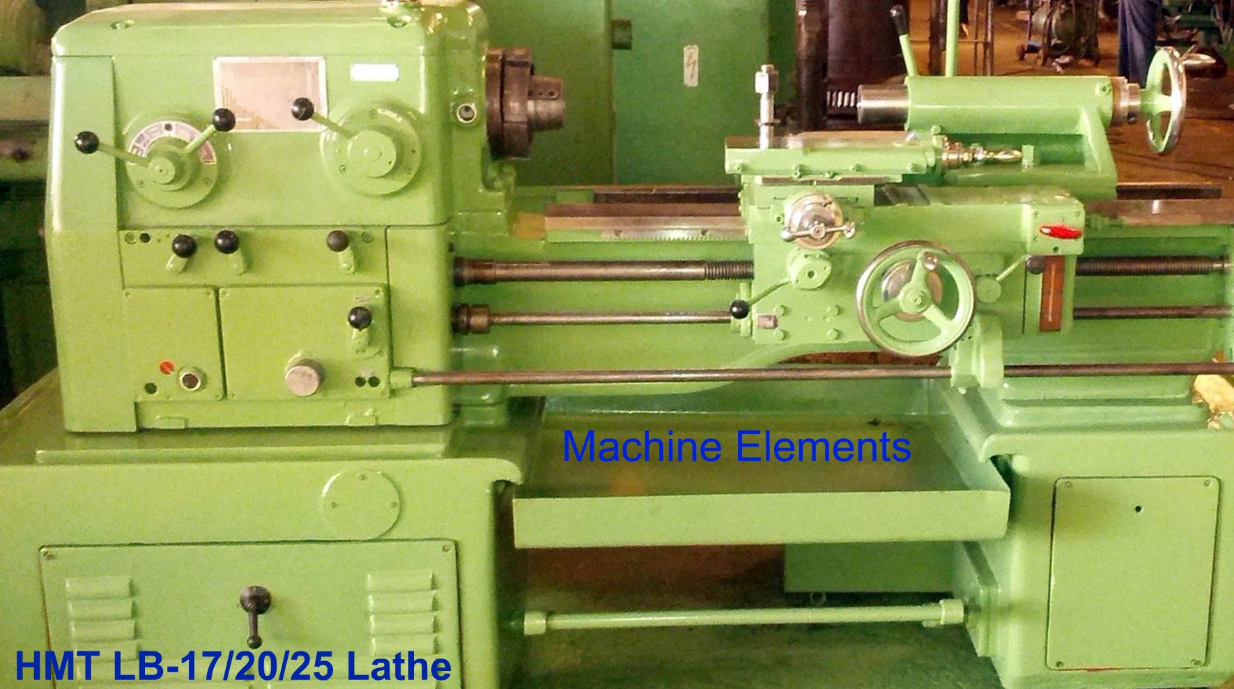 Spares for HMT LB-17/20/25 lathe | Machine Elements