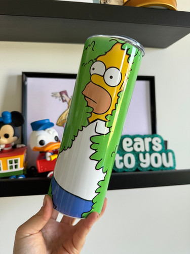 Homer Simpson 20oz Insulated Tumbler | Ears To You Creation