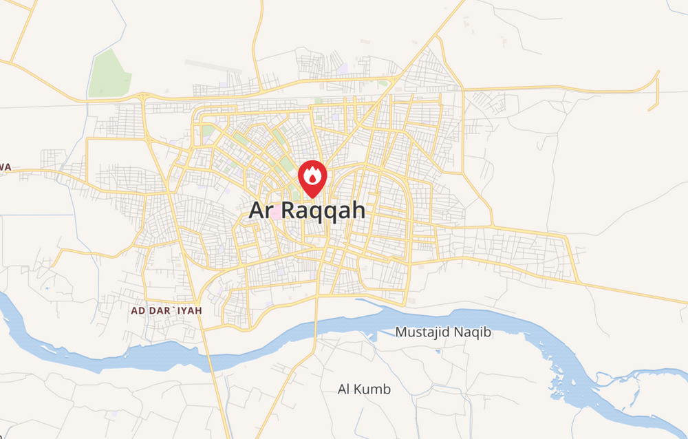 Bombings target Raqqa, near symbolic Naim Square