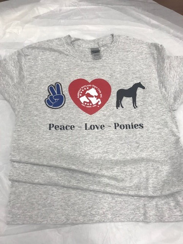 Peace, Love, Ponies T-Shirt | shetlandminiature