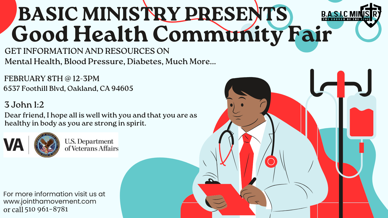 Good Health Community Fair | B.A.S.I.C. MINISTRY