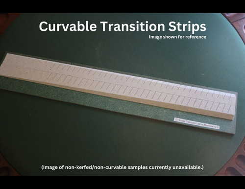 O Scale Transition Strips-Mainline to 0, 45-degree slopes (2 ea ...