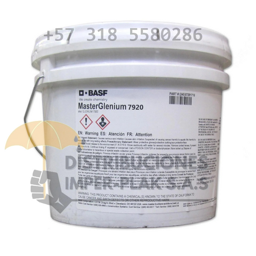 MASTERGLENIUM 7920 X 26 KG (6X4,32 KG) ADITIVO REDUCTOR DE AGUA | Distribuciones Imper-Plak