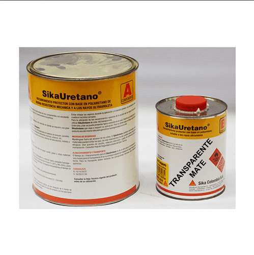 SIKA URETANO TRANSPARENTE MATE X 3.5kg | Distribuciones Imper