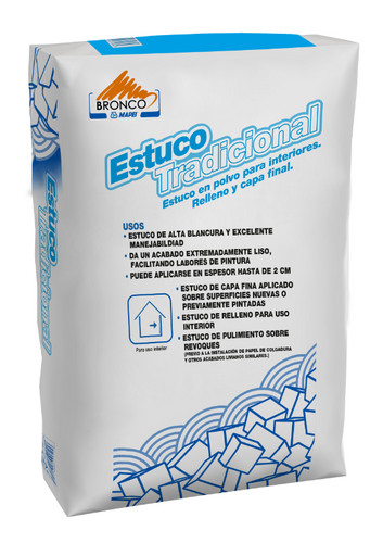 ESTUCO TRADICIONAL POLVO ESTUCO PARA JUNTAS DE DRYWALL X 20kg ...