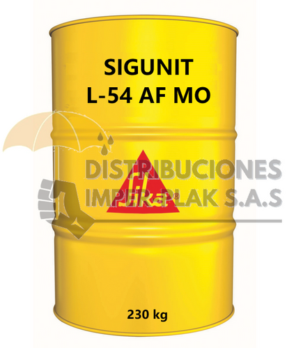 SIKA SIGUNIT L-54 AF MO X 230 KG. ACELERANTE LÍQUIDO | Distribuciones Imper