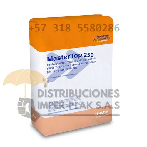 MASTERTOP 250 X 40 KG CORONAMIENTO DE SUPERFICIE | Distribuciones Imper ...