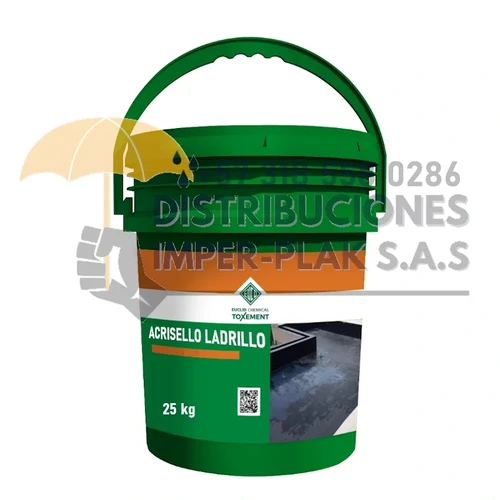 ACRISELLO LADRILLO (TOXEMENT) X 25kg | Distribuciones Imper-Plak