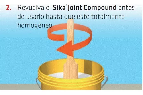 SIKA JOINT COMPOUND GALÓN ESTUCO PARA SISTEMA LIVIANO X 28kg ...
