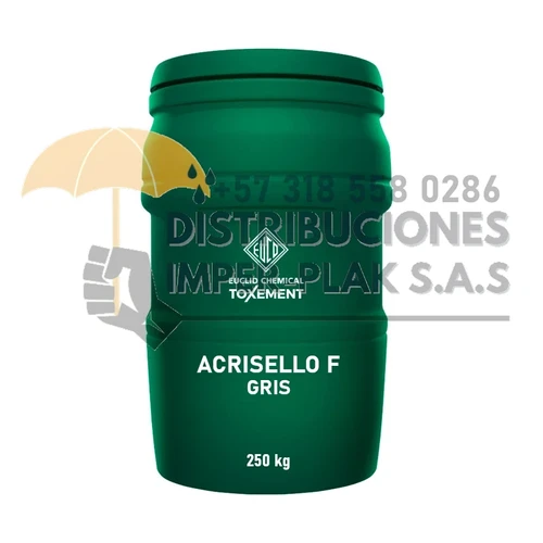 ACRISELLO F GRIS PUENTE (TOXEMENT) X 250kg | Distribuciones Imper-Plak