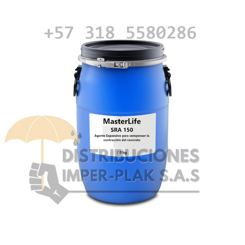 MASTERLIFE SRA 150 X 20 KG AGENTE EXPANSIVO PARA CONTRACCIÓN DE ...