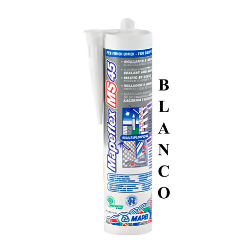 MAPEFLEX MS 45 BLANCO SELLADOR Y ADHESIVO ELÁSTICO X 300ml ...