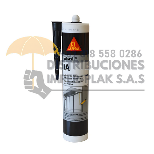 SIKASIL-IA TRANSPARENTE SELLADOR DE SILICONA X 280ml | Distribuciones ...