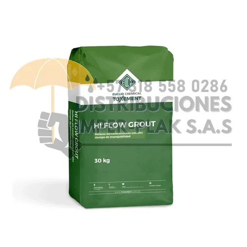 HI FLOW GROUT (TOXEMENT) X 30kg | Distribuciones Imper-Plak
